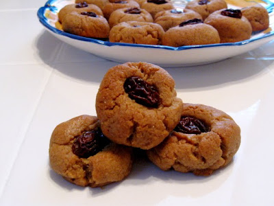 Hope For Healing: Tahini Raisin Drop Cookies (vegan)