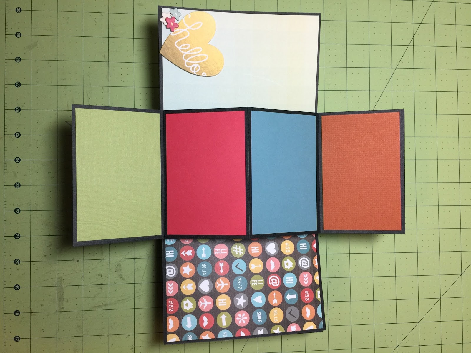 A Creative Operation: The "Four Twist Pop Up Panel" Mini Album