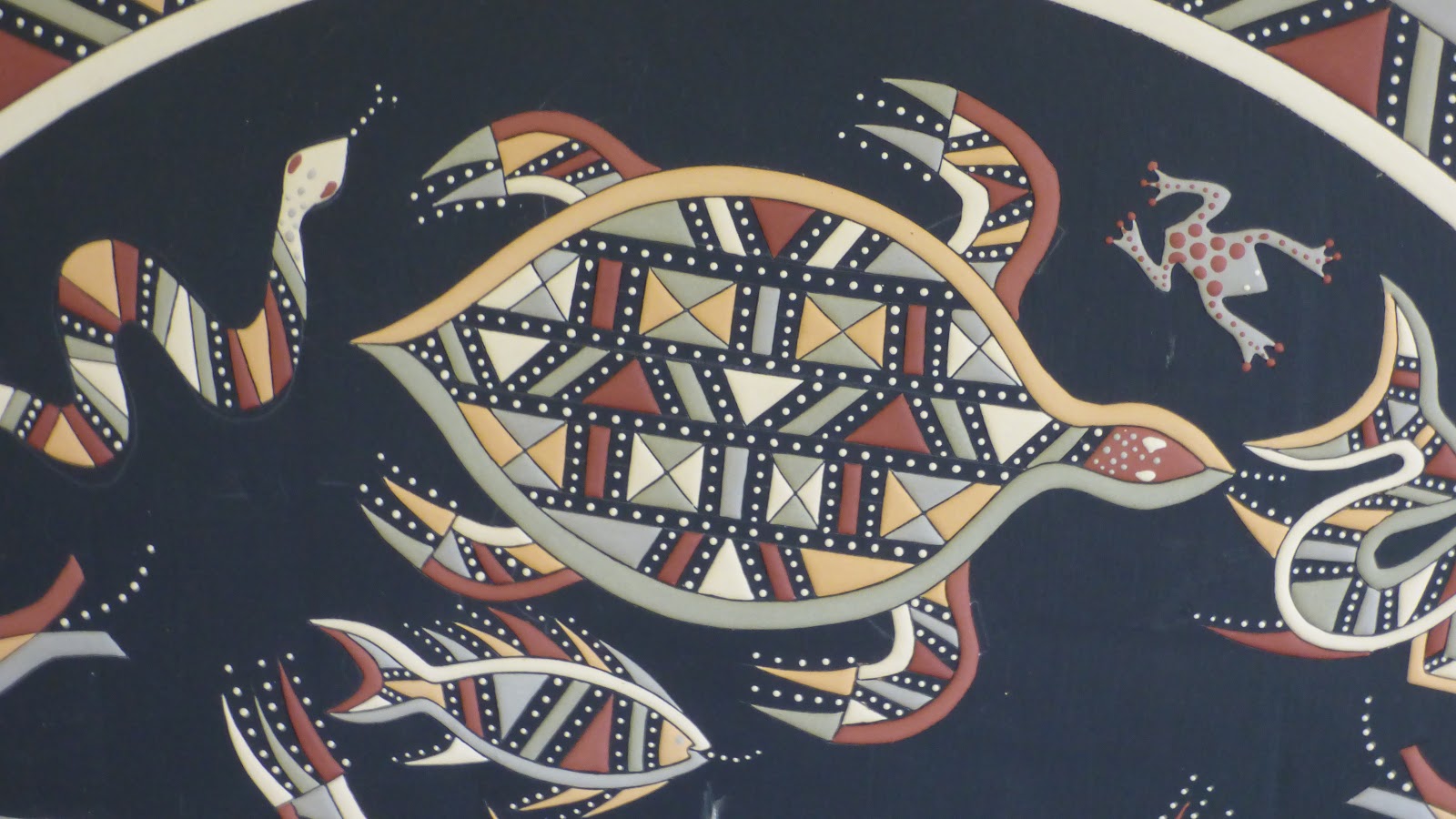 Envie d'ailleurs: Le ciel de case ou malulawa en langue wayana