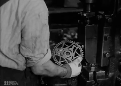 SHHHHH...: How a Bicycle is Made: Raleigh Factory Nottingham, UK 1945