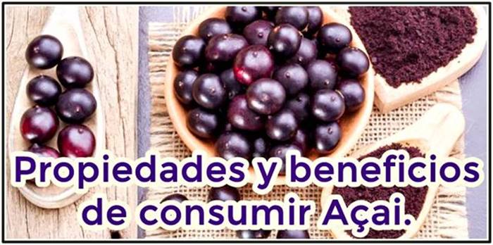 Acaí o açai: sorprendentes propiedades y beneficios de esta poderosa fruta