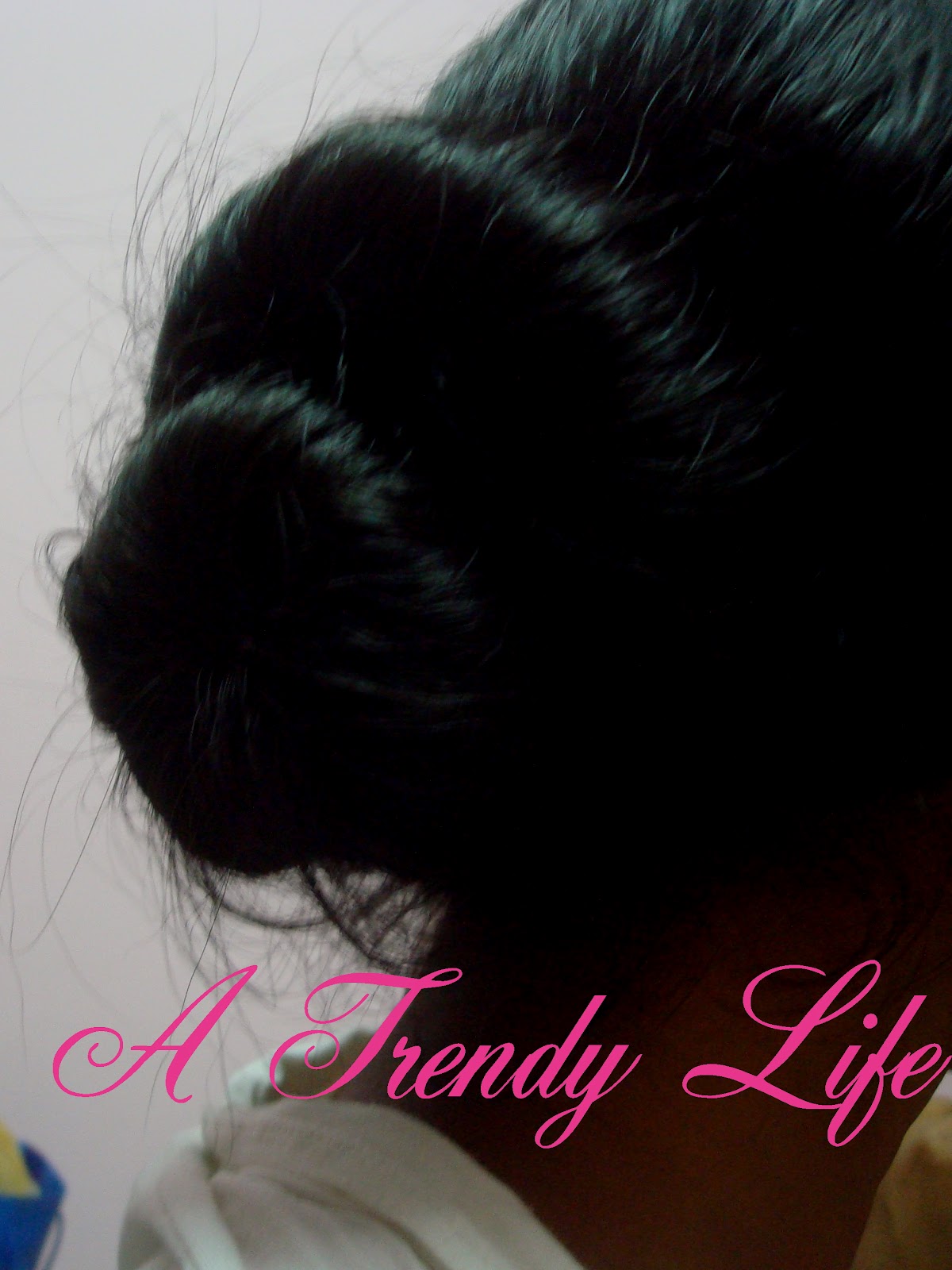 A Trendy Life.: Hairagami Bun