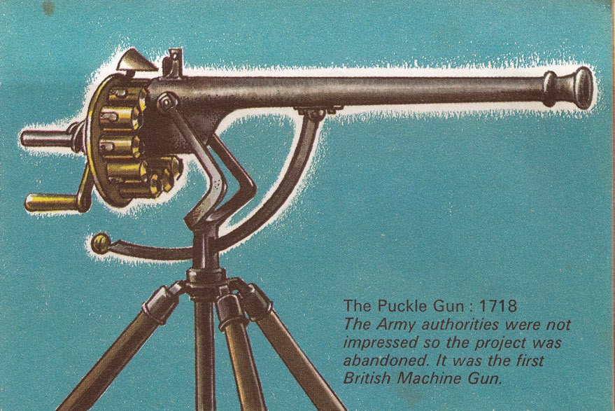 Progress is fine, but it's gone on for too long.: The Puckle Gun