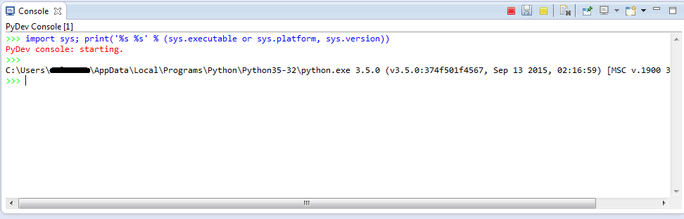Eclipse Ide Python Interpreter In Eclipse Ide Console Automation Home