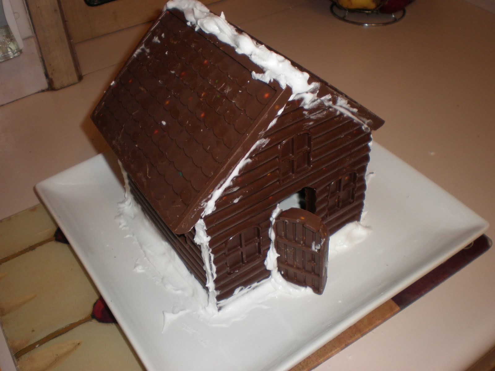 Kid Capers: Building a chocolate house for Easter