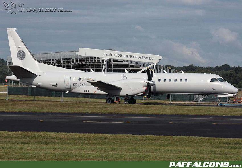 WORLD DEFENCE: Saab 2000 AWACS of Pakisstan air Force