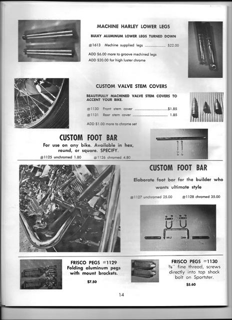 AEE Choppers: fourth installment of 1969 AEE catalog