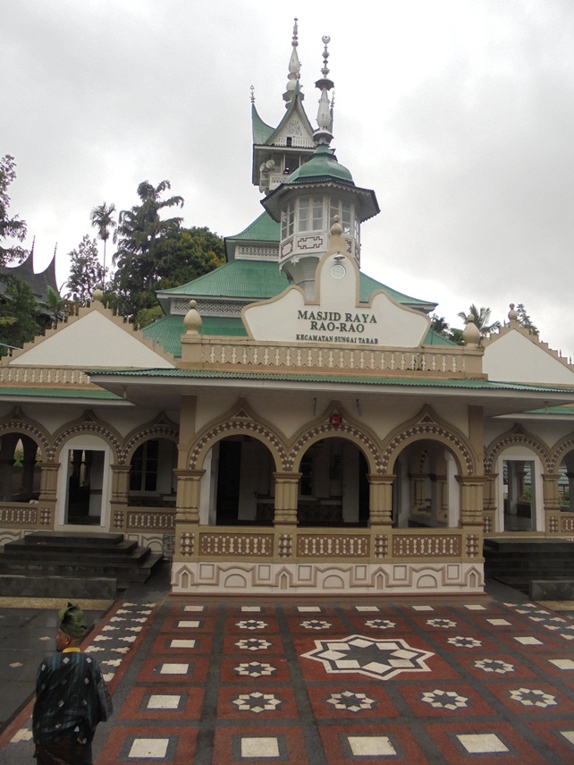 SENI LAMA MELAYU (MALAY OLDEN ART): Masjid raya (Main mosque of) Rao Rao