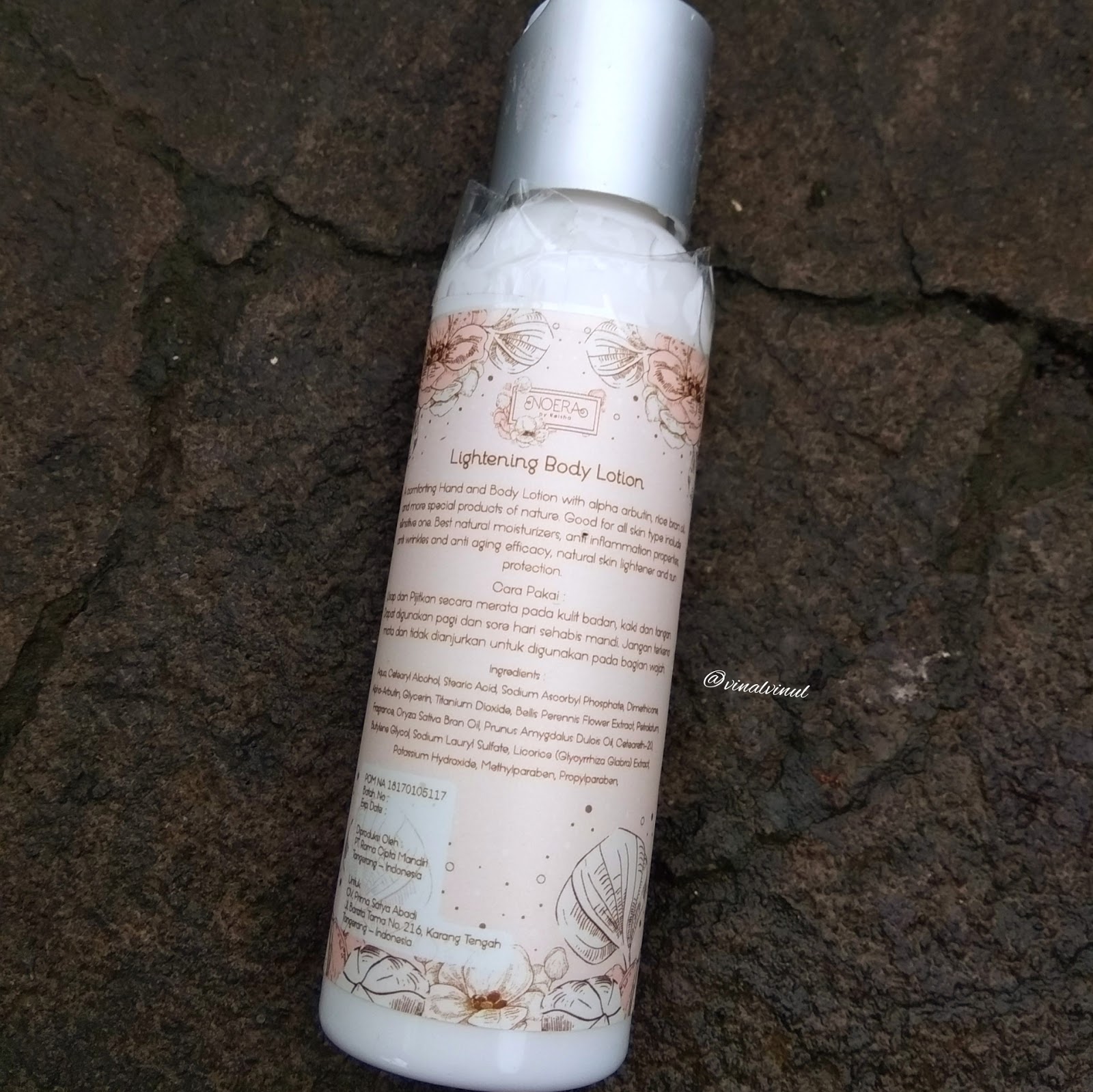 Lavina Beauty Blog: Review NOERA LIGHTENING BODY LOTION