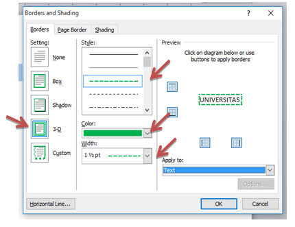 Eka Fitriani: CARA MEMBUAT BORDER DAN SHADING