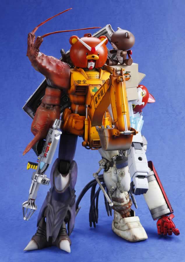 Custom Build: Mega Size 1/48 RX-78-2 Gundam + Beargguy "Magical Ikuwa ...