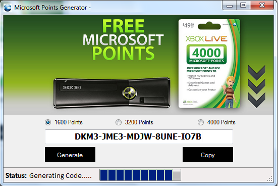 Free Microsoft Points