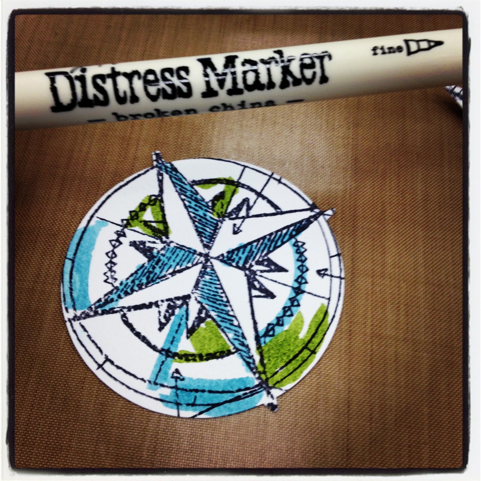 Scrapbook Territory: Tim Holtz Distress Paints - CHA Canvas Class