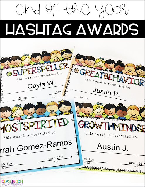 FREE End of the Year Resources | Classroom Shenanigans