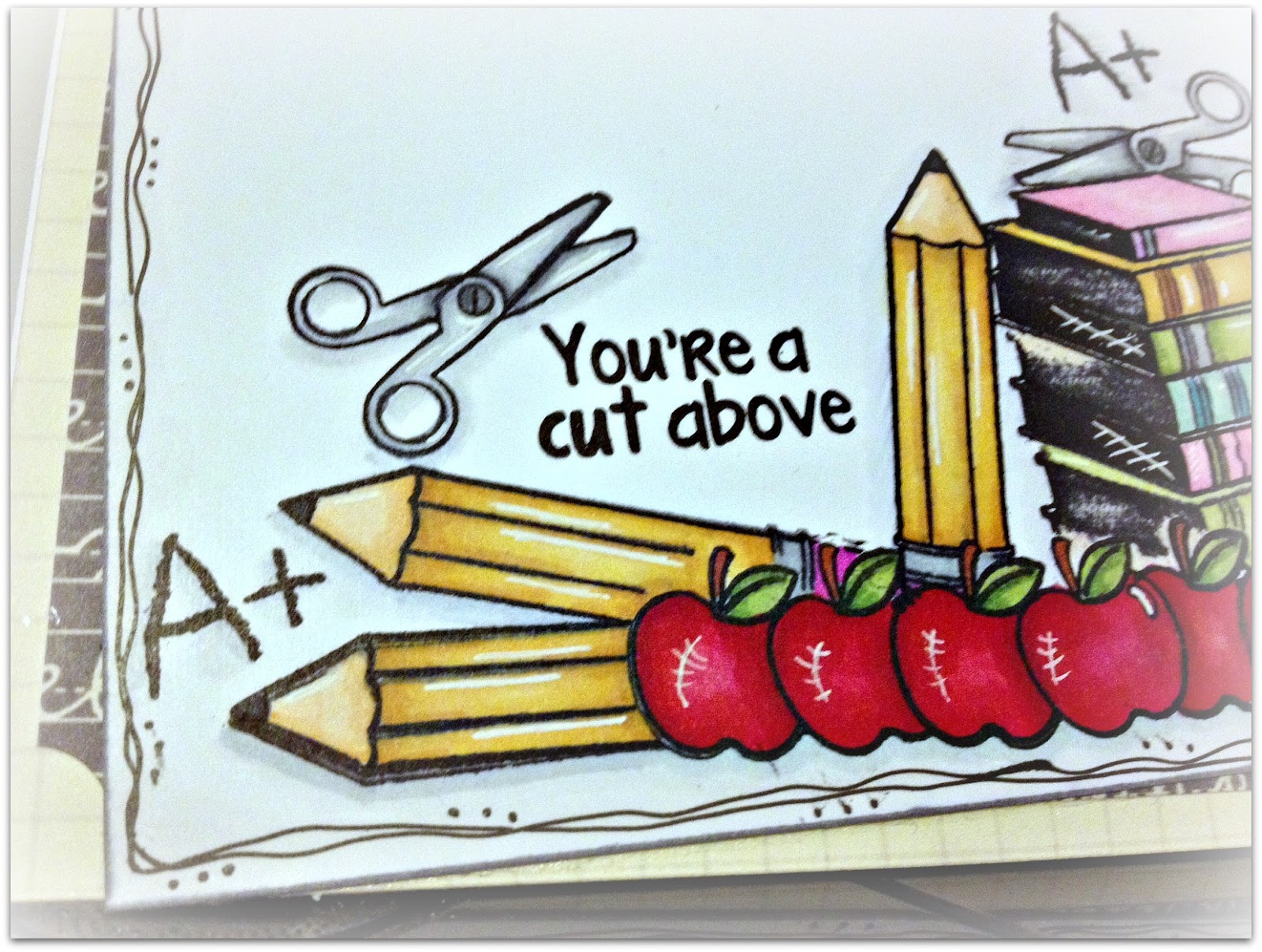 Nanne's Creations: You're a cut above-card-CDD daily