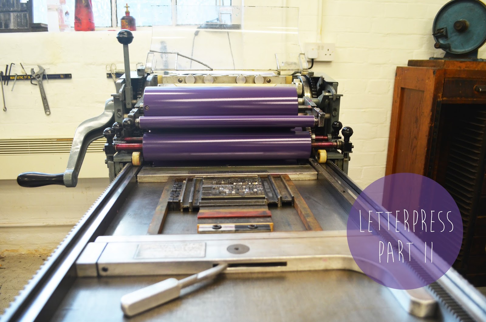 Knicker Elastic Fantastic: DIY Fantastic: Letterpress Course - Part II