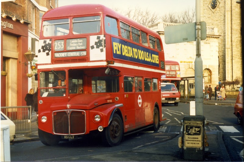 Pictures of Iconic Routemaster Buses on the Streets of London in the ...