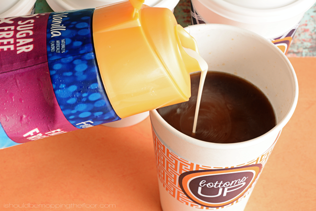 Free Printable Coffee Cup Wrappers | i should be mopping the floor