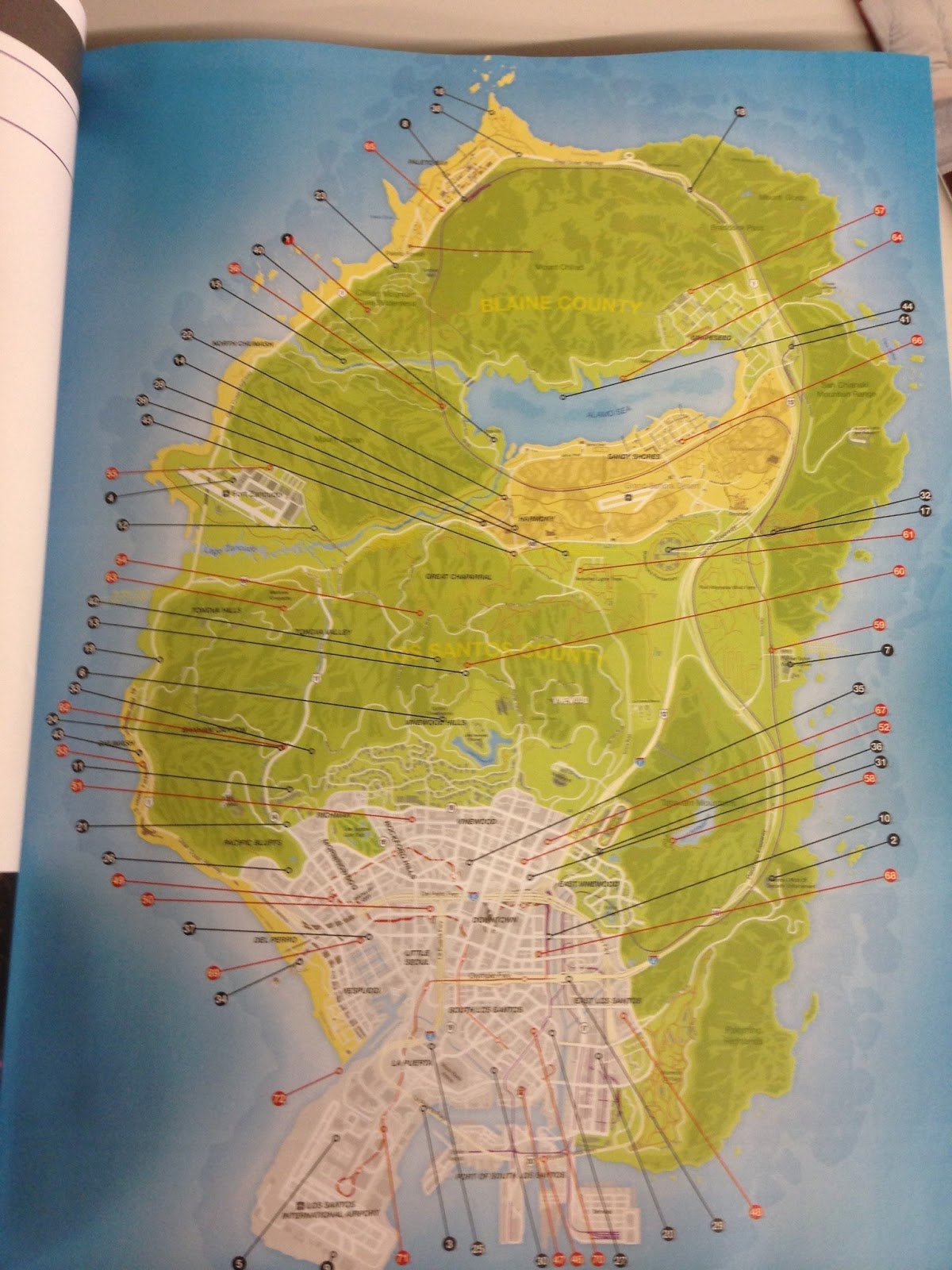 GTA V : Nueva imagen y supuesto mapa filtrado