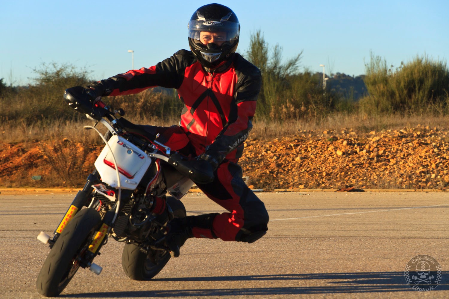 Cafe Racer Attitude: Pit Bike Afternoon