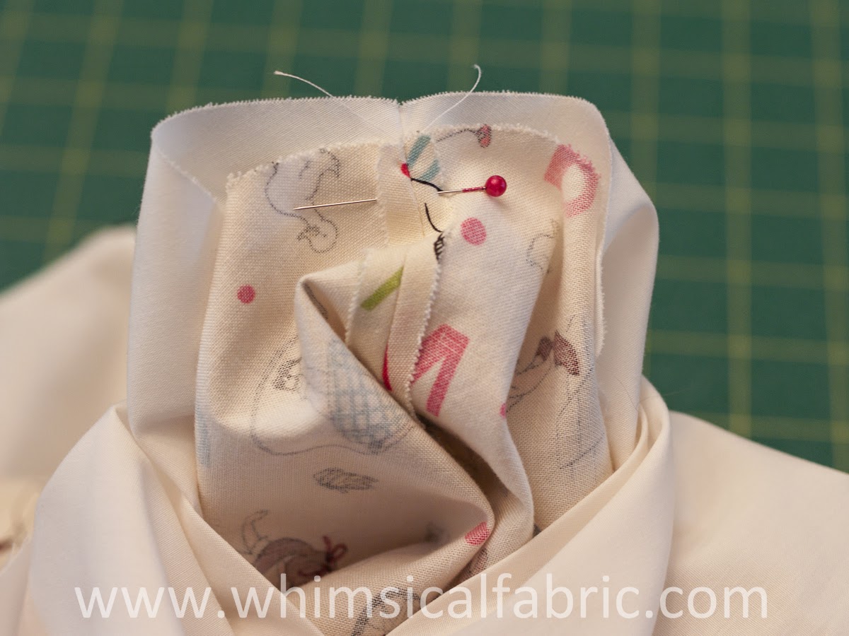 Whimsical Fabric: Sew Along #14 - Frannie Dress - Lesson #3