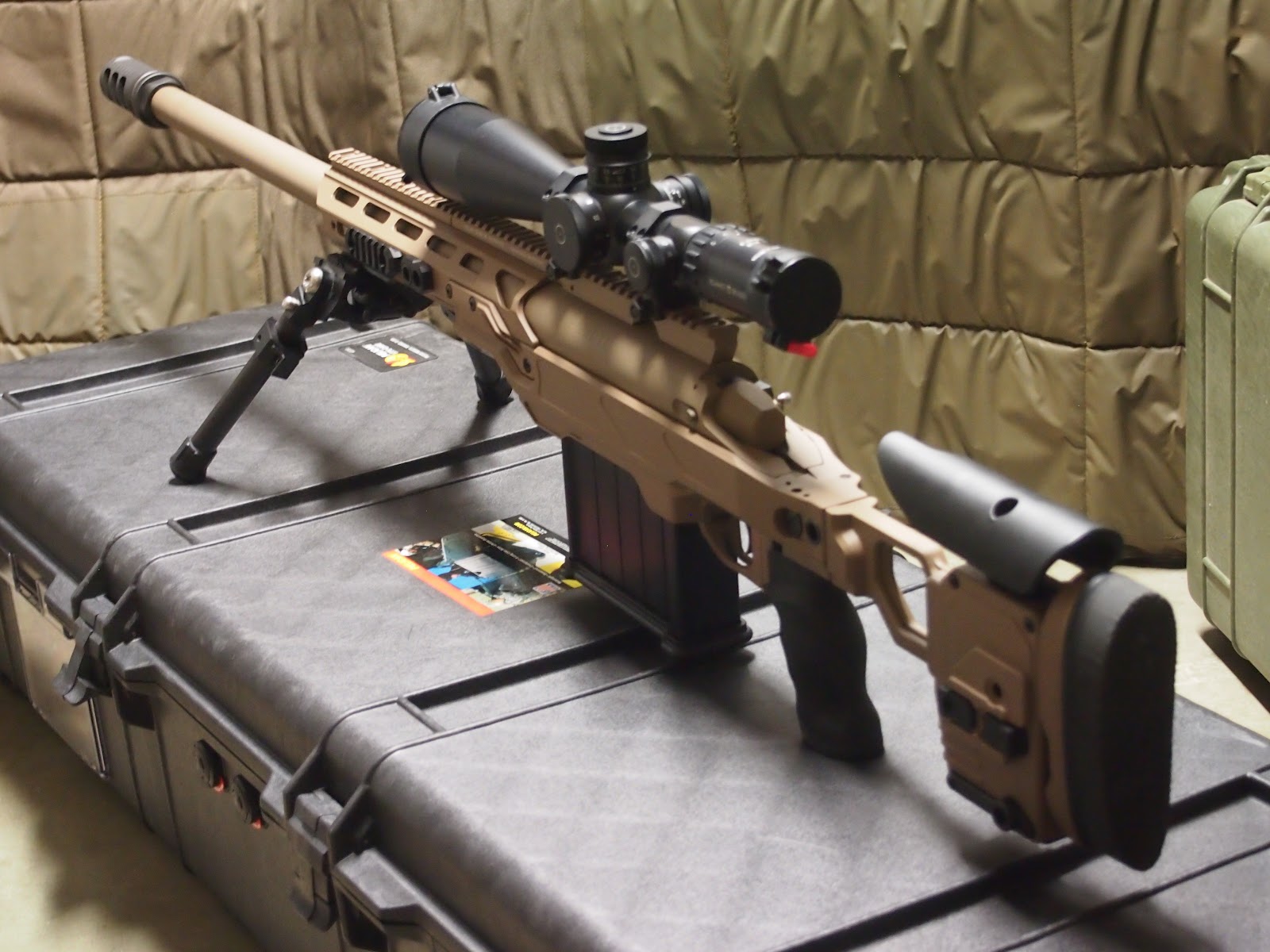 Mister Donut's Firearms Blog: PGW LRT-3 in the Cadex Dual Strike Chassis