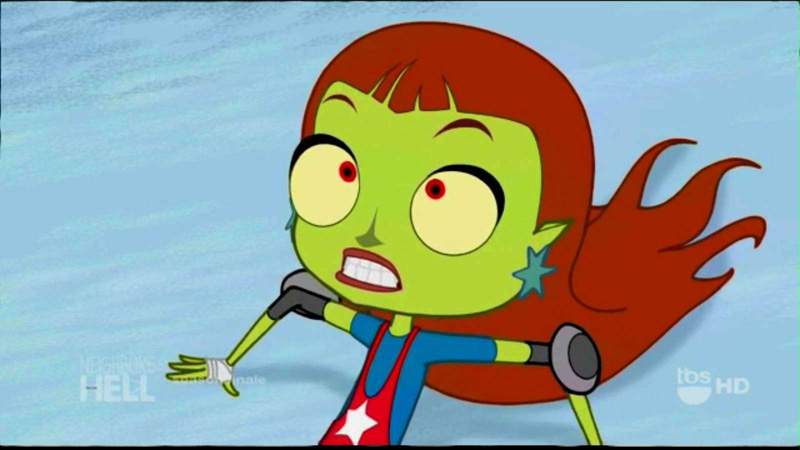 Capturas, imagenes de series animadas: Mandy V2