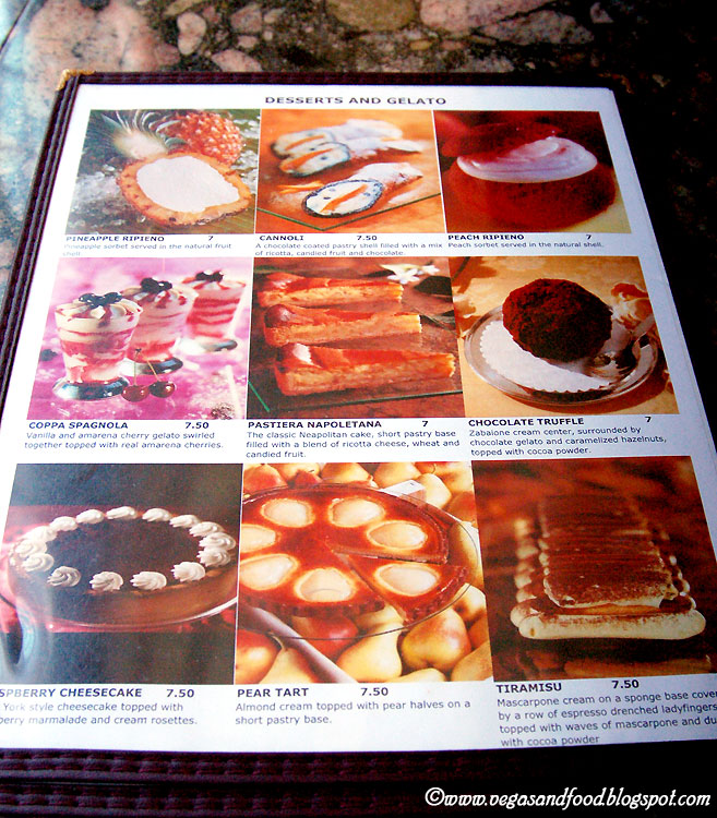 Cafe Verona - Los Angeles - Vegas and Food