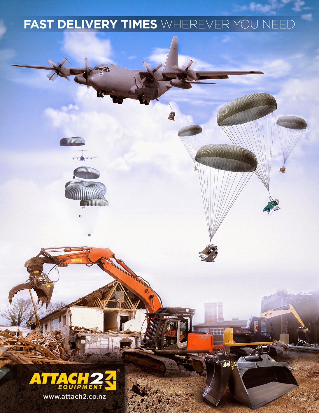 Peter Design: ATTACH2 Magazine AD - NEW ZEALAND