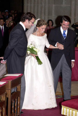 Red Carpet Wedding: Ana Aznar and Alejandro Agag - Red Carpet Wedding