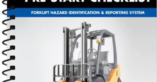 HSE Insider : Forklift Pre Start Checklist