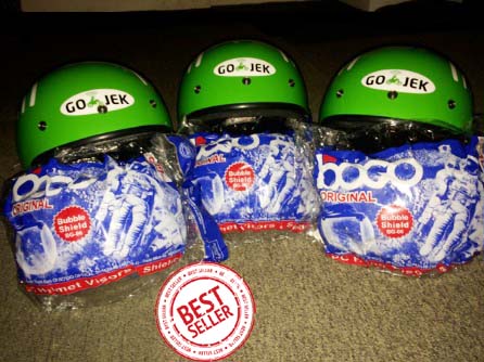 JUAL HELM GOJEK DISINI - CARA DAFTAR GOJEK