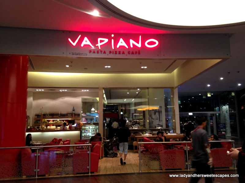 Vapiano: A Taste of Italia in Dubai | Lady & her Sweet Escapes