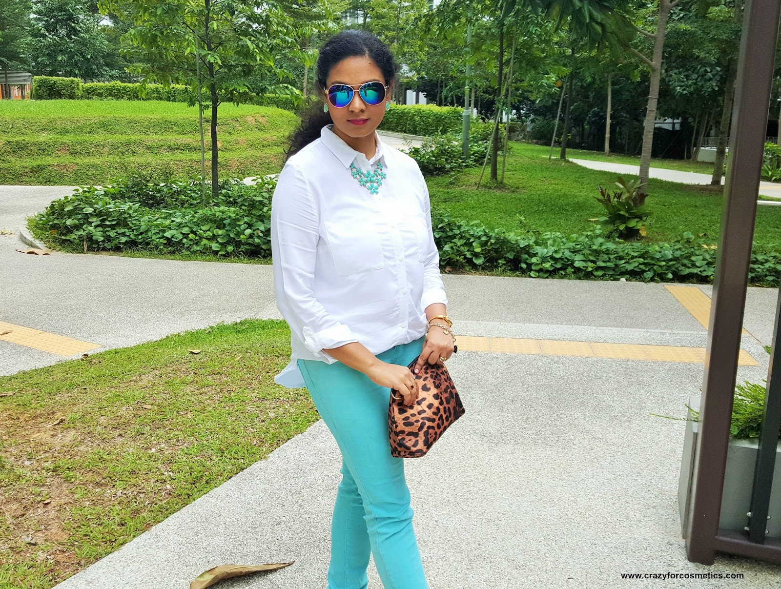 Minty OOTD for a Bright, Sunny Day | Crazy for Cosmetics- A Singapore ...