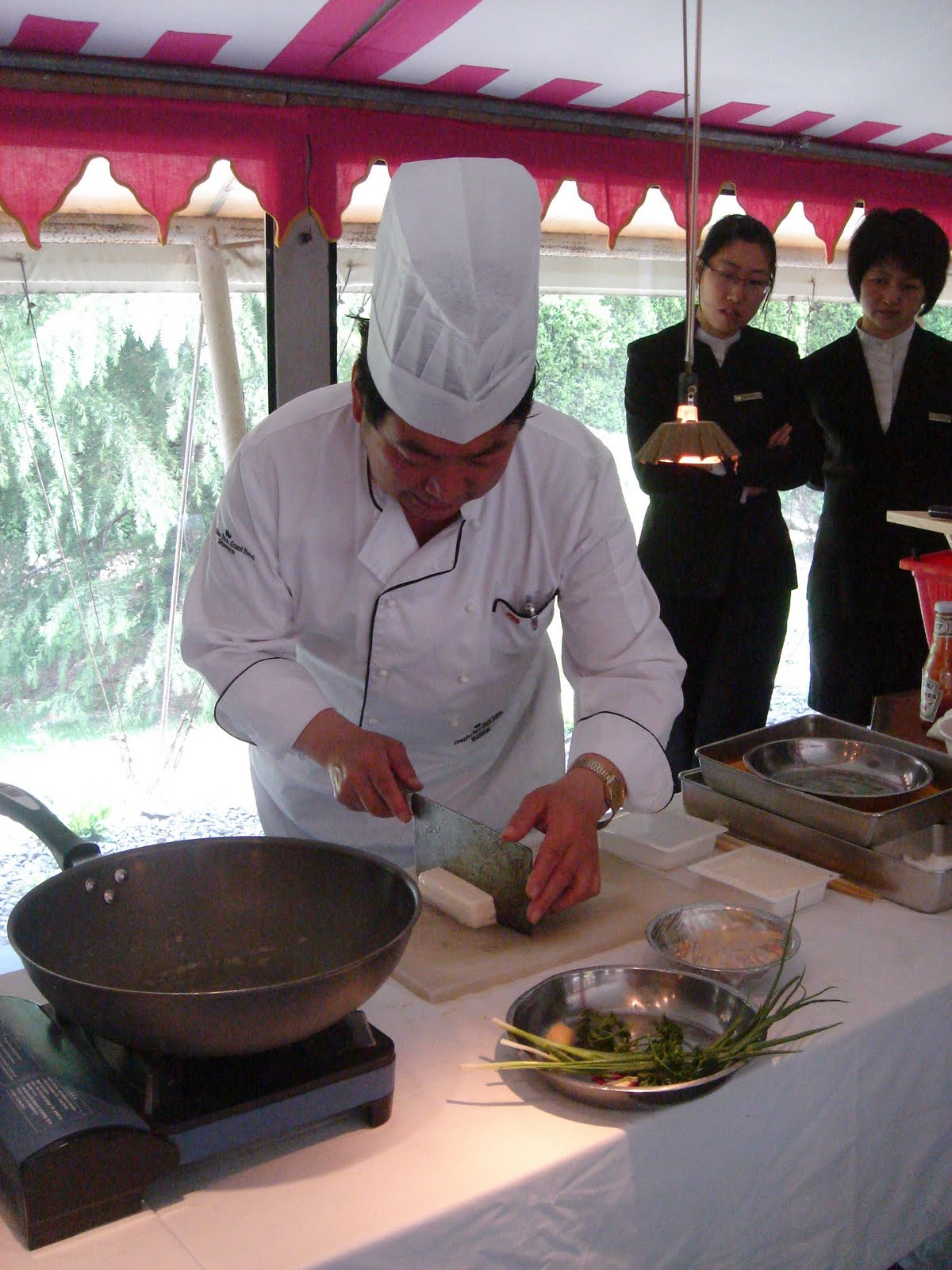 East meets West: Cooking with Chef Wang