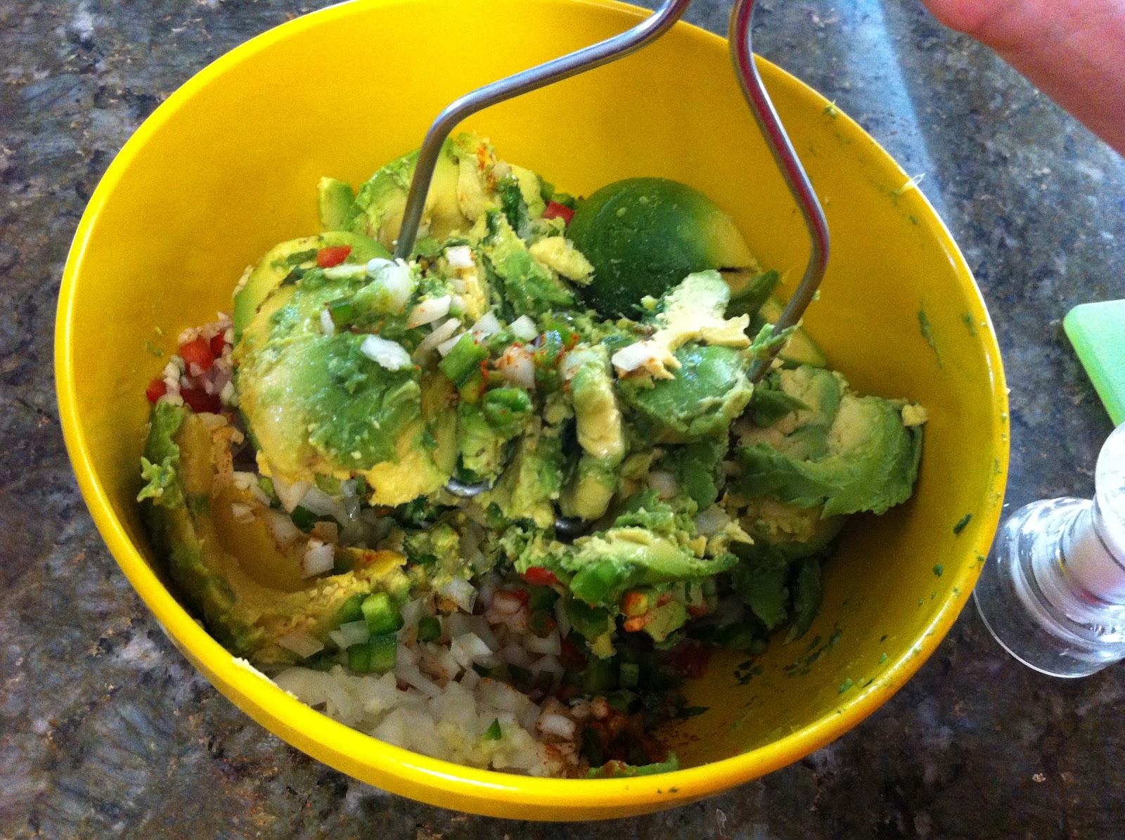 Practical Imperfect Mom: Step by step guacamole- Photo tutorial