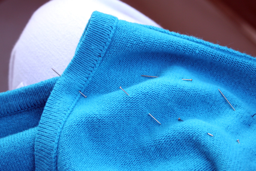 Bromeliad: My DIY extreme cardigan makeover - Fashion and home decor ...