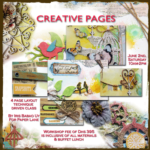 Paper Lane: Paper Lane Invites You To Two Very Special Workshops ...