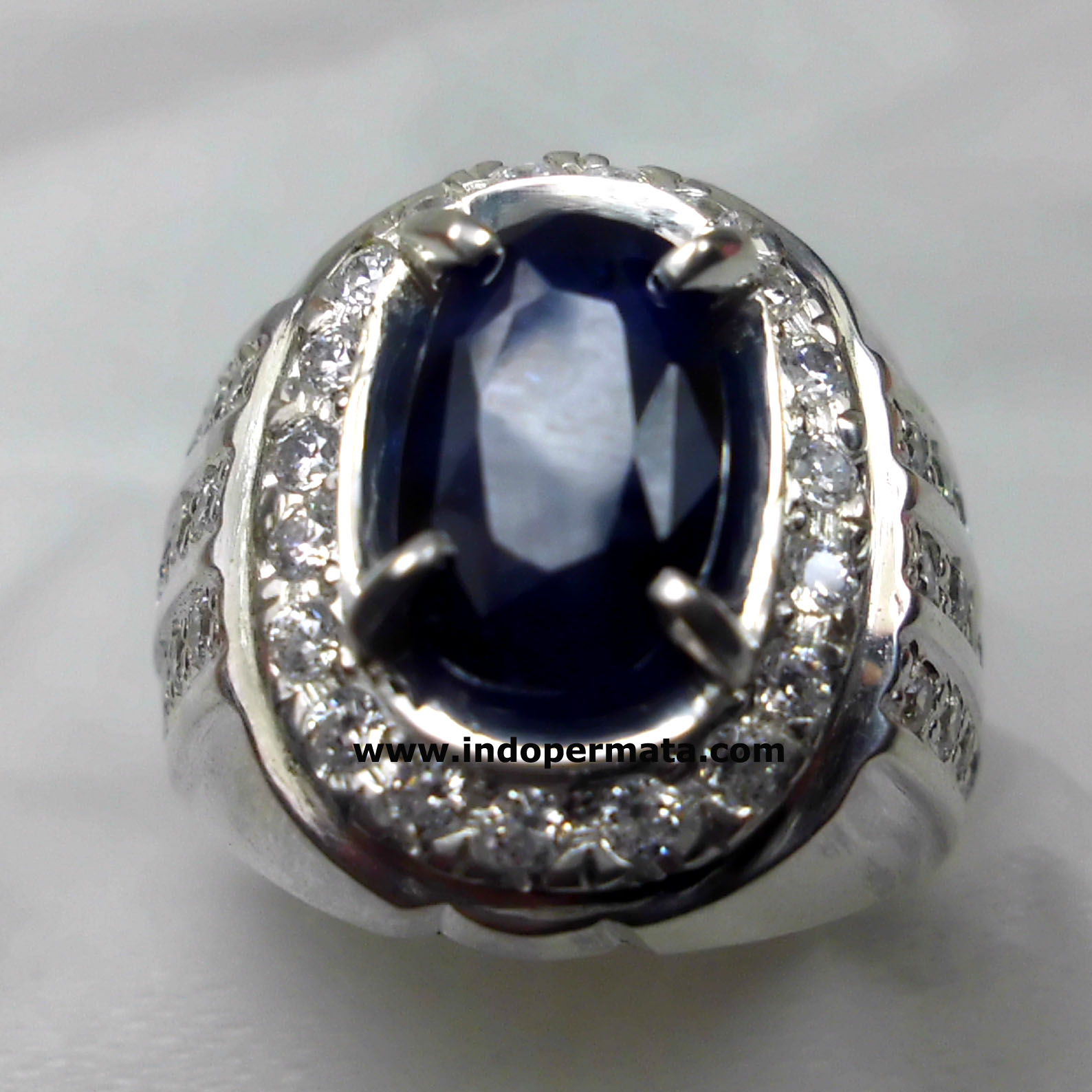Natural Blue Sapphire-070 | Toko Batu Permata | Batu Permata Natural ...