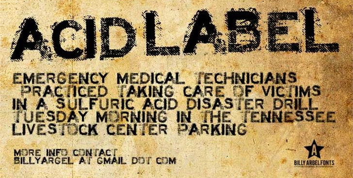 CODANK Charlotte Web Design: Ten awesome, grungy rock-n-roll fonts