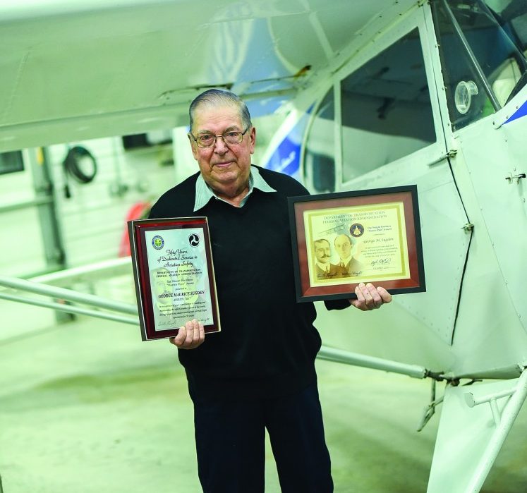 Kathryn's Report: Pilot Maurice Sugden receives Wright Brothers Master ...