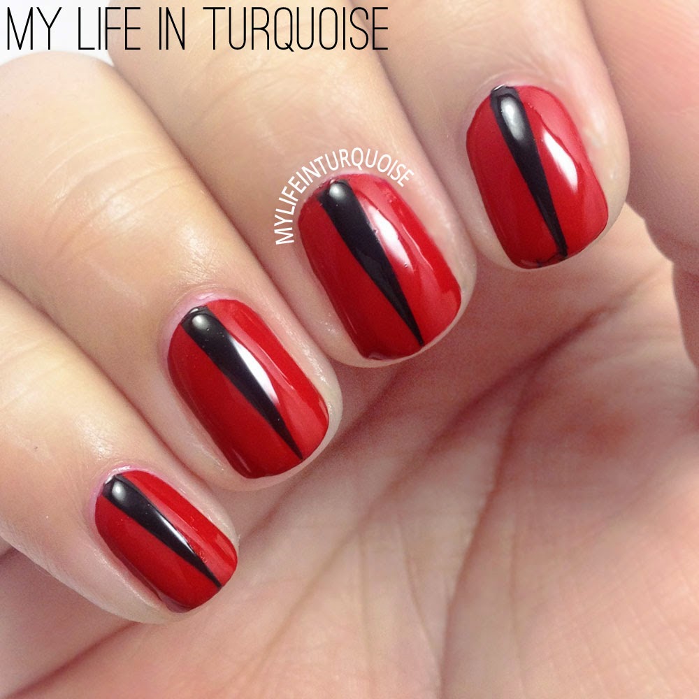 My Life in Turquoise: 31DC2014 - Day 01 - Red Nails - Rouge Louboutin ...
