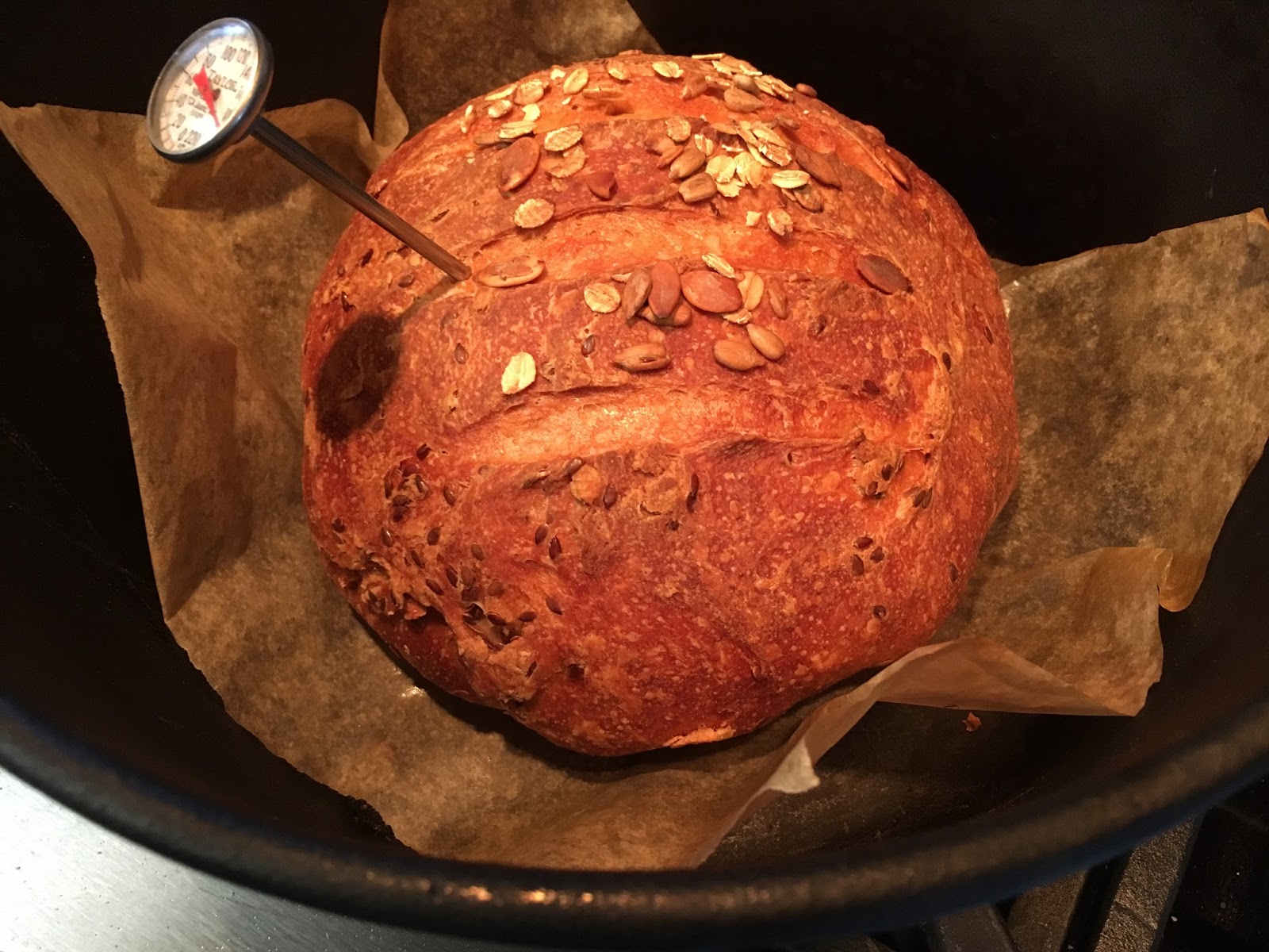 Cooking with Barry & Meta: Crusty Multi-Seeded Wheat and Grain Bread -—