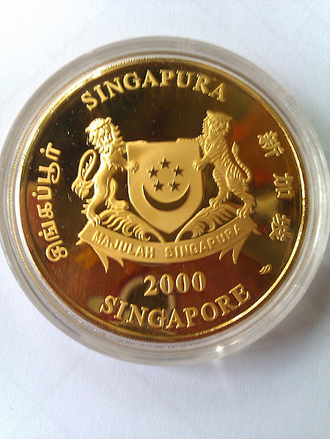 Coins Collection: SINGAPORE GOLD COINS