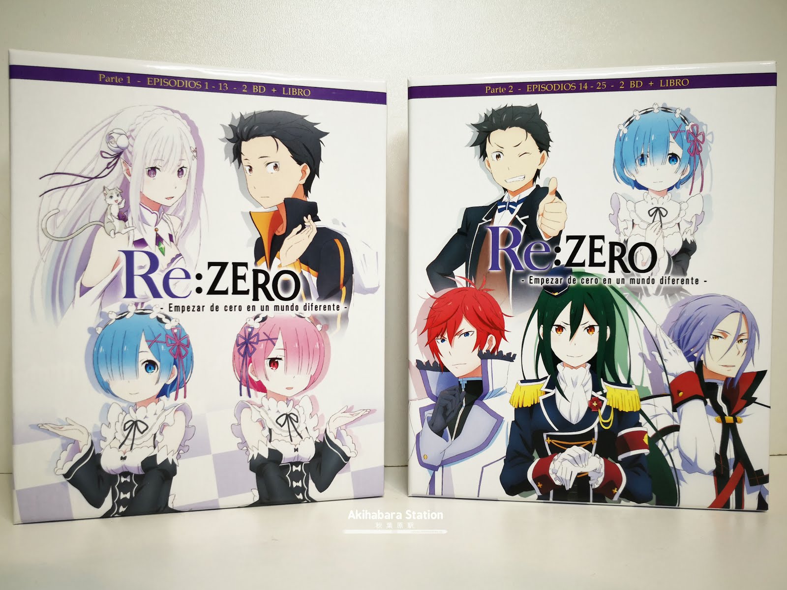 Anime: Review de "Re:Zero - Empezar de cero en un mundo diferente" Box ...