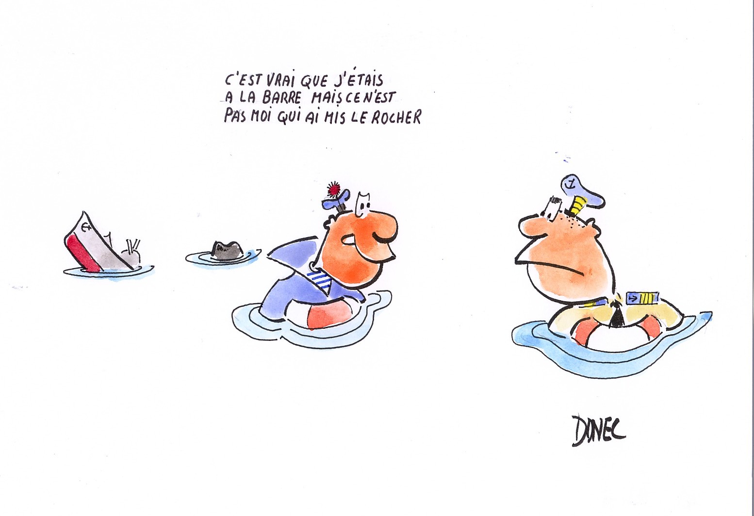 La Marcophilie Navale Envelopmer: Humour dans le carré par Donec