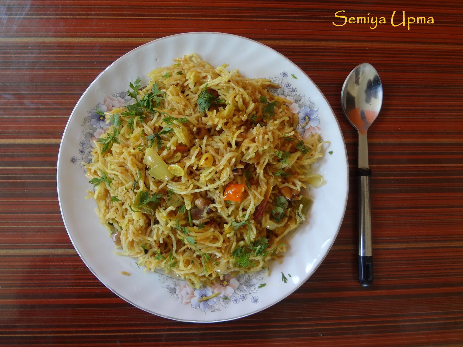Sunita's Easy Cooking: Semiya Upma / Sevaya Upma