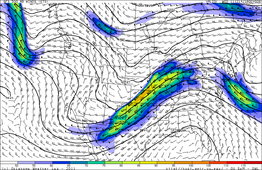 Looking Aloft: A warm winter rain with isentropic lift