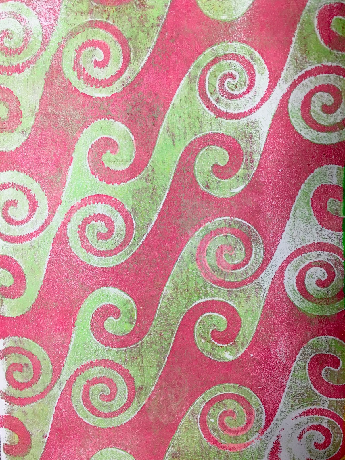 Gelli Print of the day