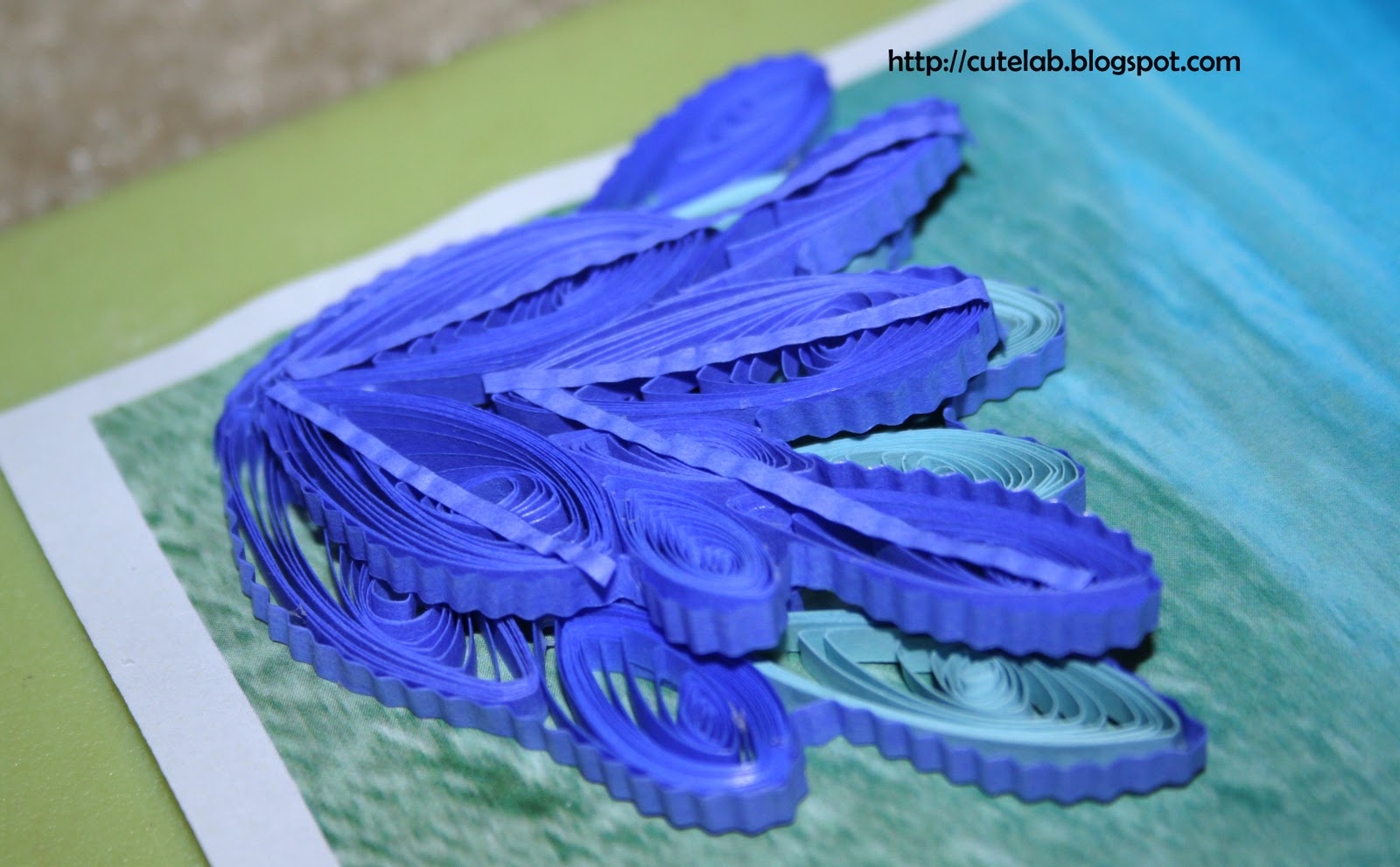 Perkylabs: Underwater World Quilling work